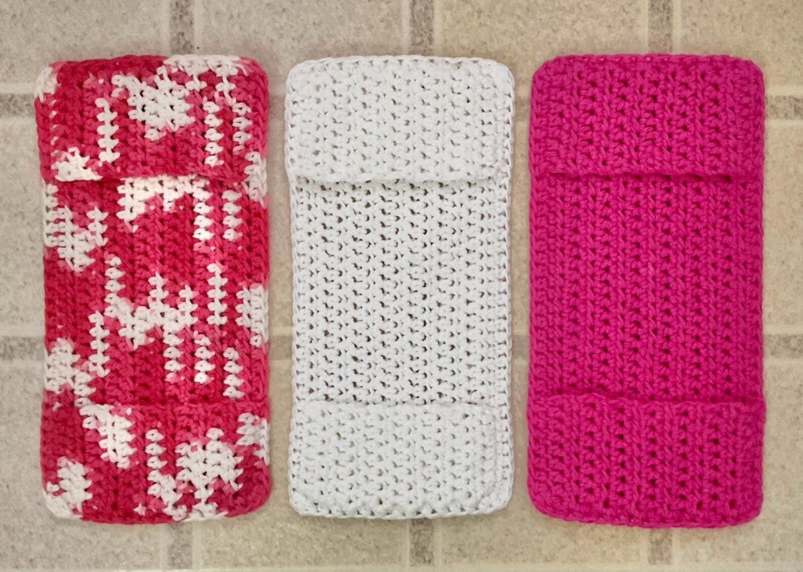 ECO Friendly SWEEPER COVERS Cleaning Crochet Sweeper Pads Handmade ...