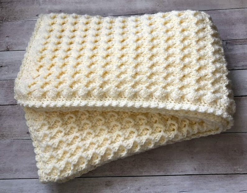 Baby Blanket PDF PATTERNS Crochet Light Weight Baby Blanket Easy ...