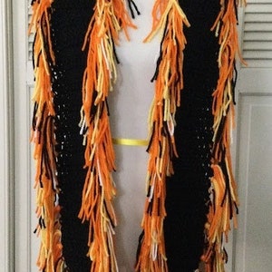 HALLOWEEN SCARF PATTERN Crochet Pdf Pattern Instant Download Easy ...