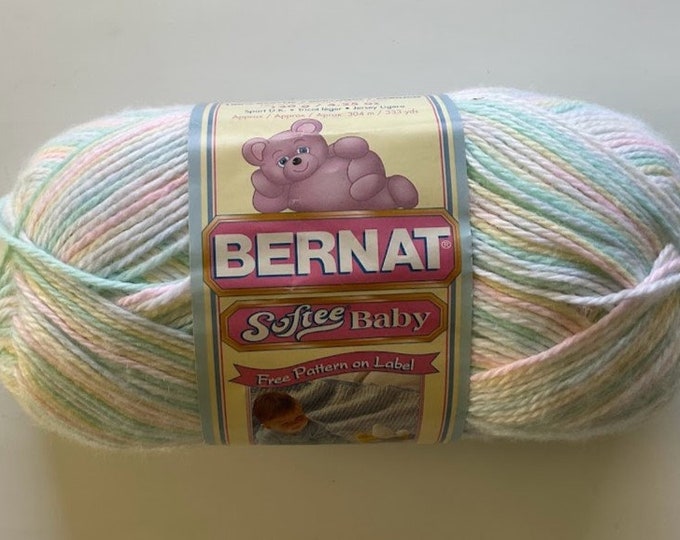 Bernat Softee Baby Acrylic Yarn in Color 31306 Baby Baby Lot 188205 1 ...