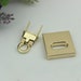 Square Rectangle Twist Turn Lock Bag Hardware Gold Silver - Etsy