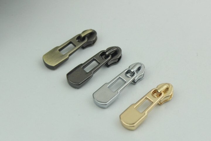 Zipper Pull For Nylon Zippers 3 Bag Hardware Slider Metal | Etsy