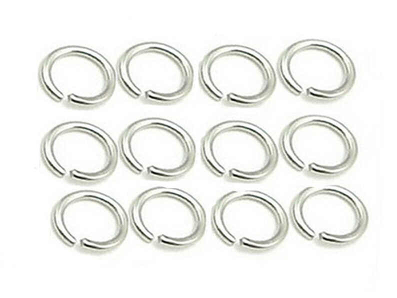 925 Sterling Silver Round Open Jump Rings Link Attach Charm - Etsy