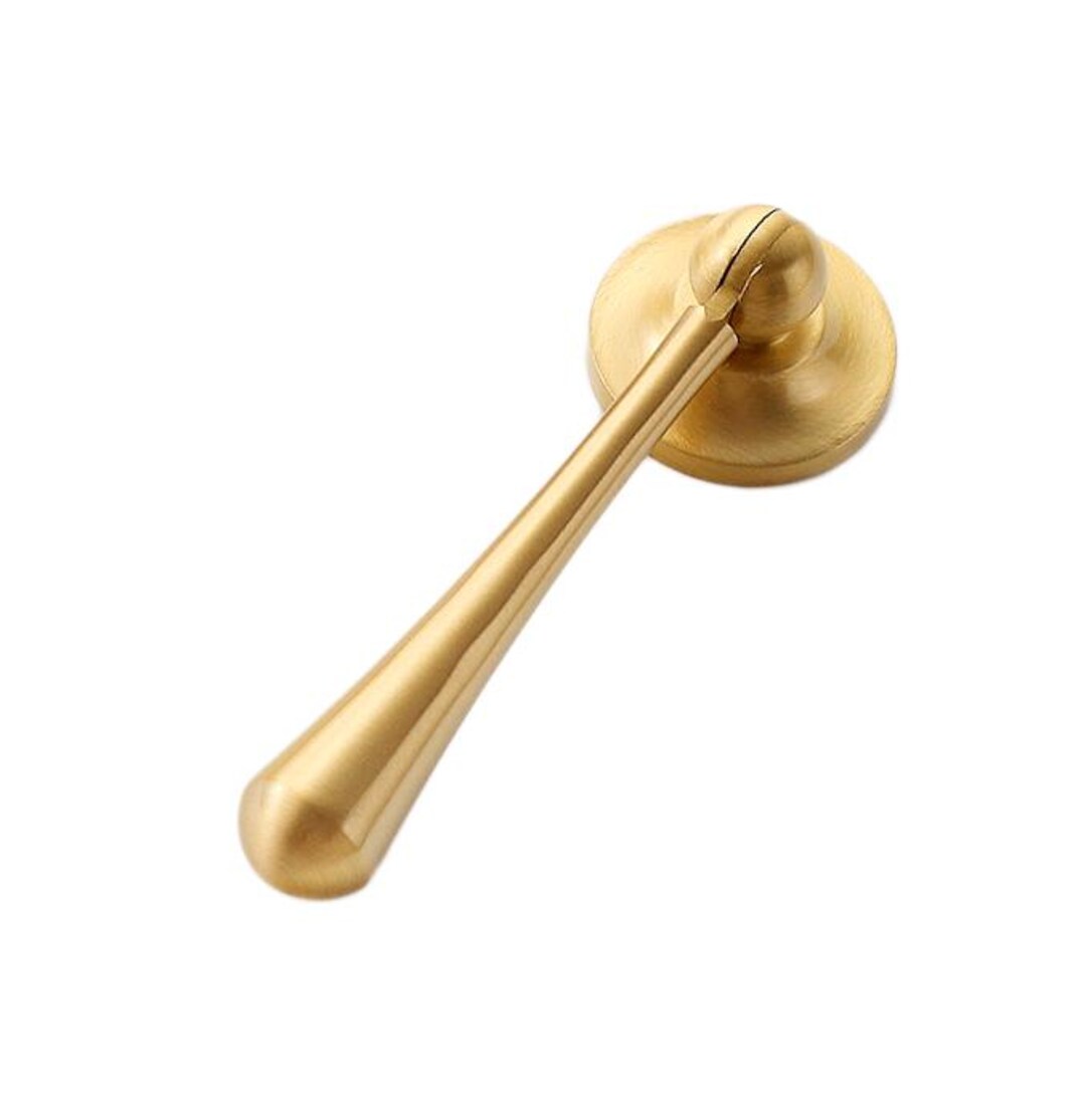 Brushed Solid Brass Drop Ring Drawer Pull Knob Door Knocker 20 82 Mm 3/4" 3 1/4" Brass Color ...