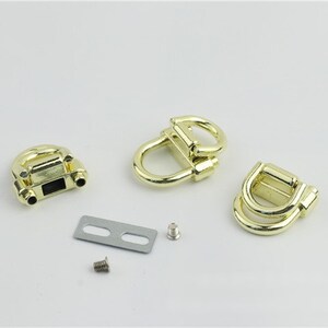 Strap Chain Handles Connector 1/10 Pcs Bag Hardware Metal Lock Buckle ...