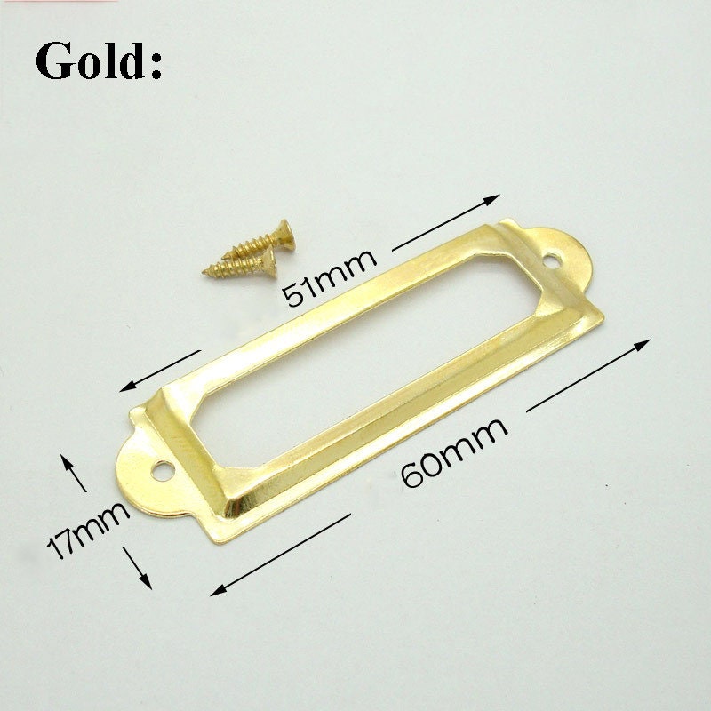 Label Tag Card Frame Holder Rectangle Square Furniture - Etsy