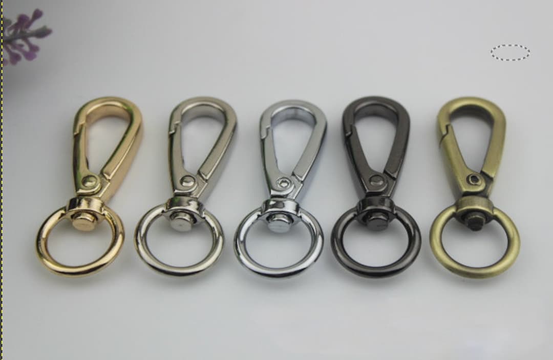 Lever Snap Hook 13 45 Mm 1/2 1-3/4" Alloy Metal Spring Trigger Lobster ...