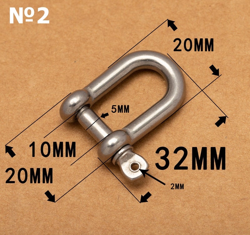 Solid Stainless Steel O-shaped Shackle Buckle Horse Shoe - Etsy