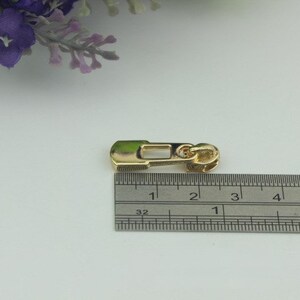 Zipper Pull for Nylon Zippers 3 Bag Hardware Slider Metal - Etsy