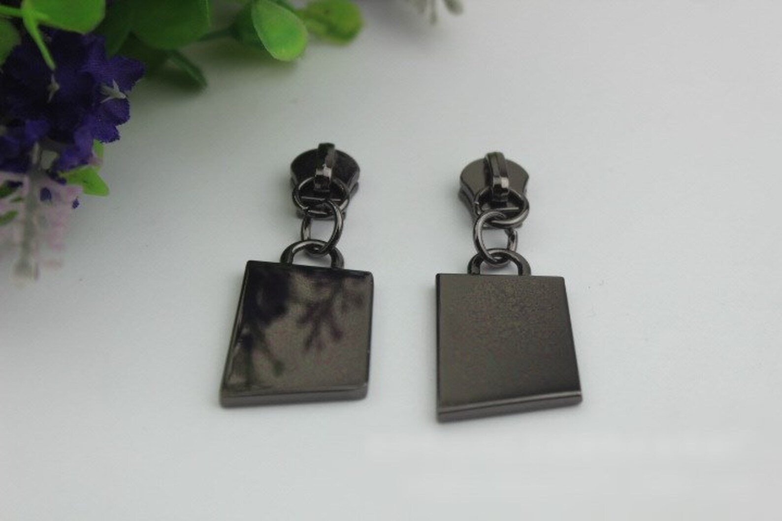 Zipper Pull Bag Hardware Charm Slider Metal Gold Silver - Etsy