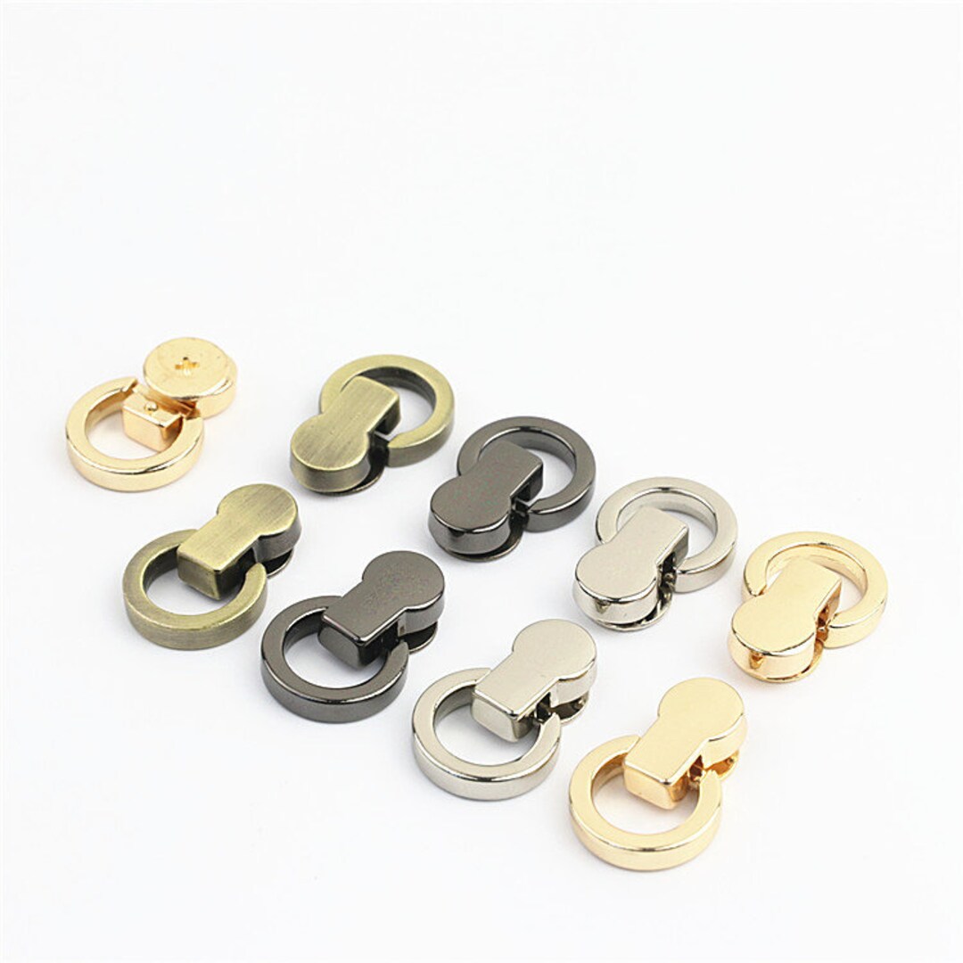 Strap Chain Handles Connector 1/10 Pcs Bag Hardware Metal Lock Buckle ...