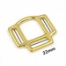 Solid Brass 3 Sided Halter Ring Harness Ring Buckle Horse Equipment ...