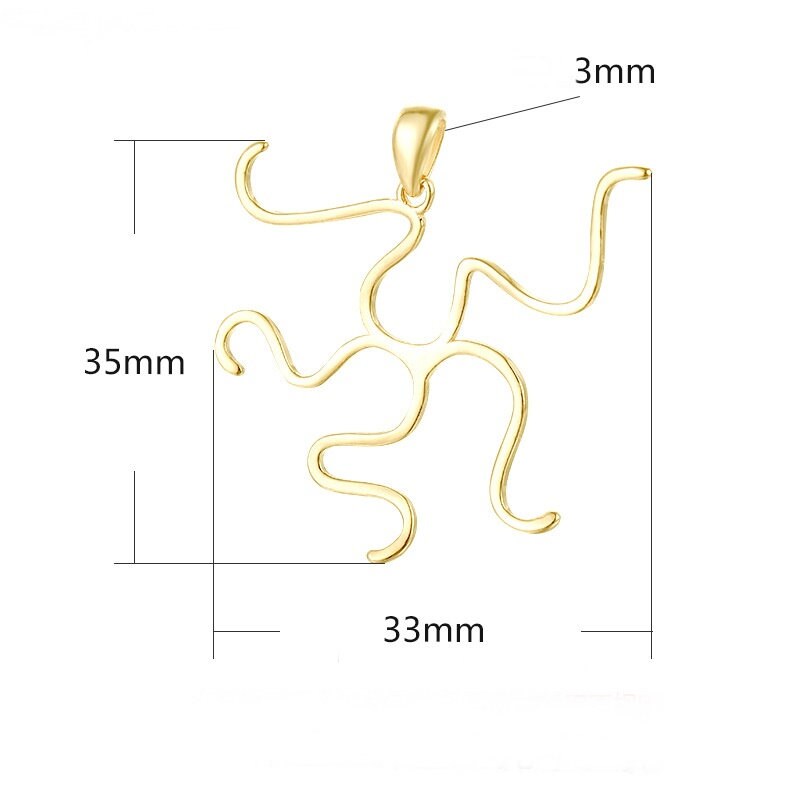 Freeform Wrap Pendant Bendable Adjustable Base Setting 925 - Etsy