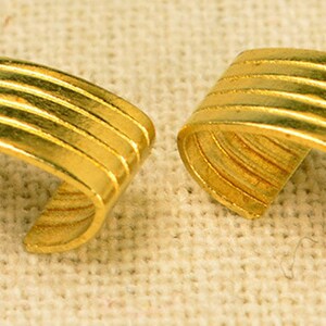 Fold Over Crimp Clip Clamp Stopper Elastic Cord Lock Drawstring Slider ...