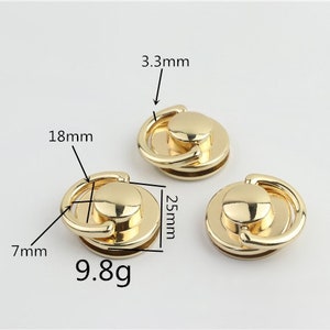 Strap Chain Handles Connector 1/10 Pcs Bag Hardware Metal Lock Buckle ...