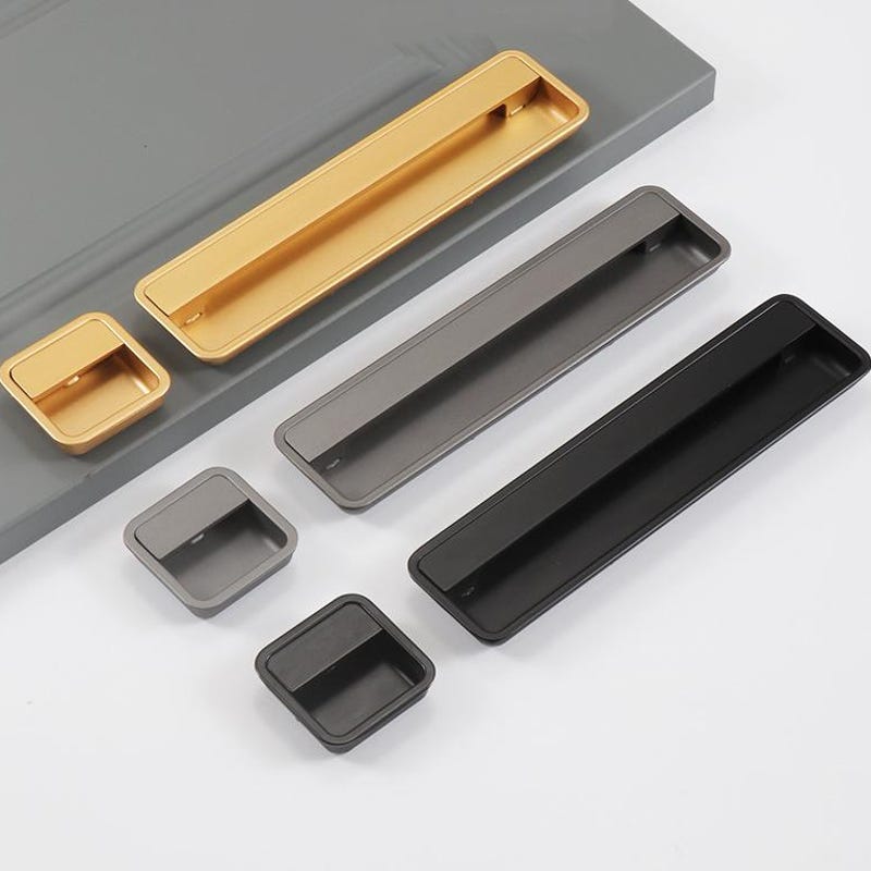 Hidden Cabinet Pulls - Etsy