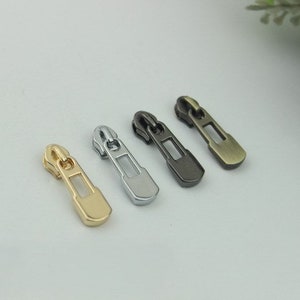 Zipper Pull for Nylon Zippers 3 Bag Hardware Slider Metal - Etsy