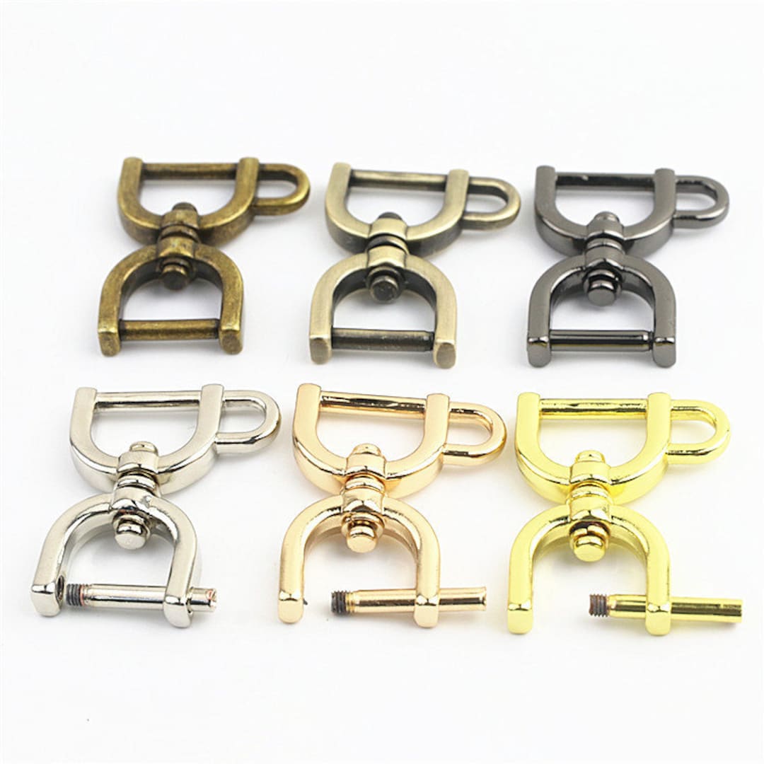 Handbag Handle Connector D Screw 15 Mm 1/10pcs Gold Silver Bronze Bag ...