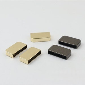 Zipper End Caps 1/10pcs Bag Making Hardware Metal Webbing Lace Leather ...