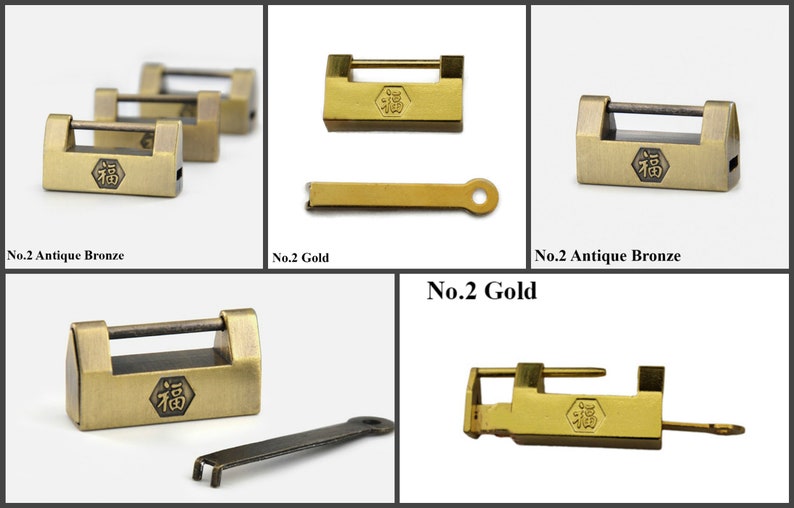 Chinese Lock Padlock Key Protector Ancient Vintage Style - Etsy