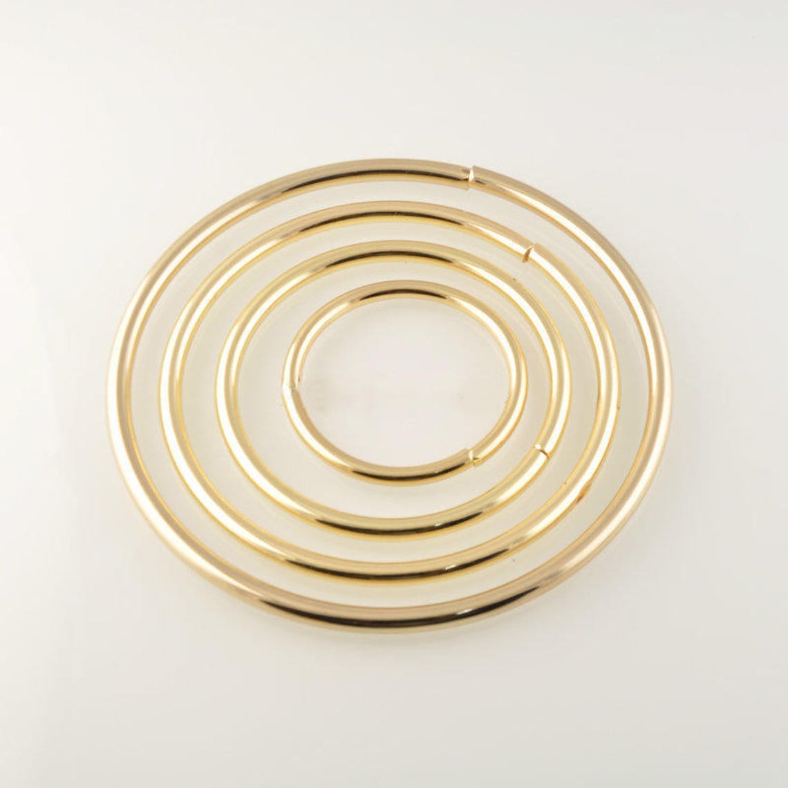 Metal Round O Ring Open Split Ring Hoop Loop Belt Buckle | Etsy