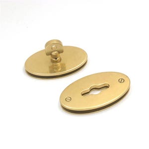 Solid Brass Twist Lock 49mm 2" Clasp Closure Clutch Case Purse ...