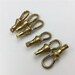 Solid Brass Pocket Watch Swivel Clip Chain Snap Hook 24 28 Mm 1 1 1/8 ...