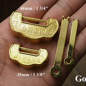Chinese Lock Padlock Key Protector Furniture Decorative Jewelry Box ...