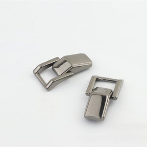 Square Strap Handles Connector 1/10 Pcs Bag Hardware Metal Lock Buckle ...