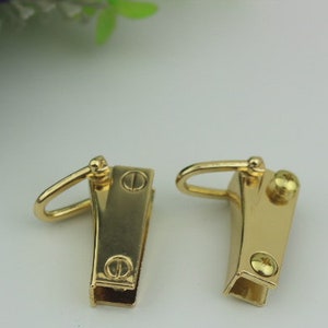 Handbag Connector Metal Clip Clasp Buckle Purse Strap Handles Connector ...
