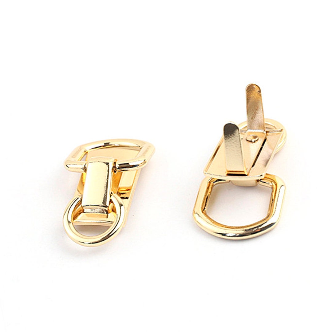 Strap Handles Connector 1/10 Pcs Bag Hardware Metal Lock - Etsy