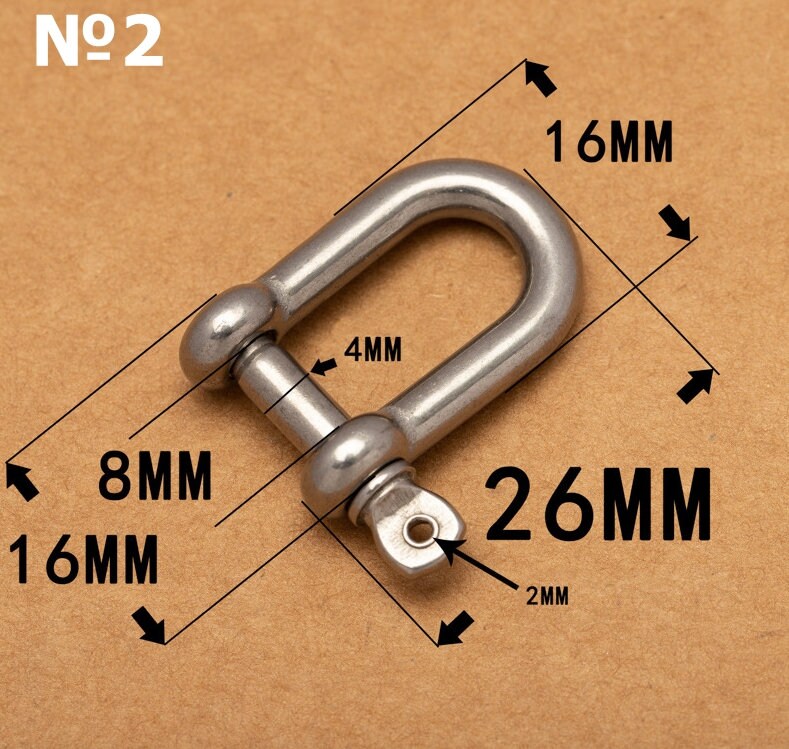 Solid Stainless Steel O-shaped Shackle Buckle Horse Shoe - Etsy