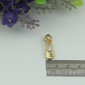 Zipper Pull for Nylon Zippers 3 Bag Hardware Slider Metal - Etsy