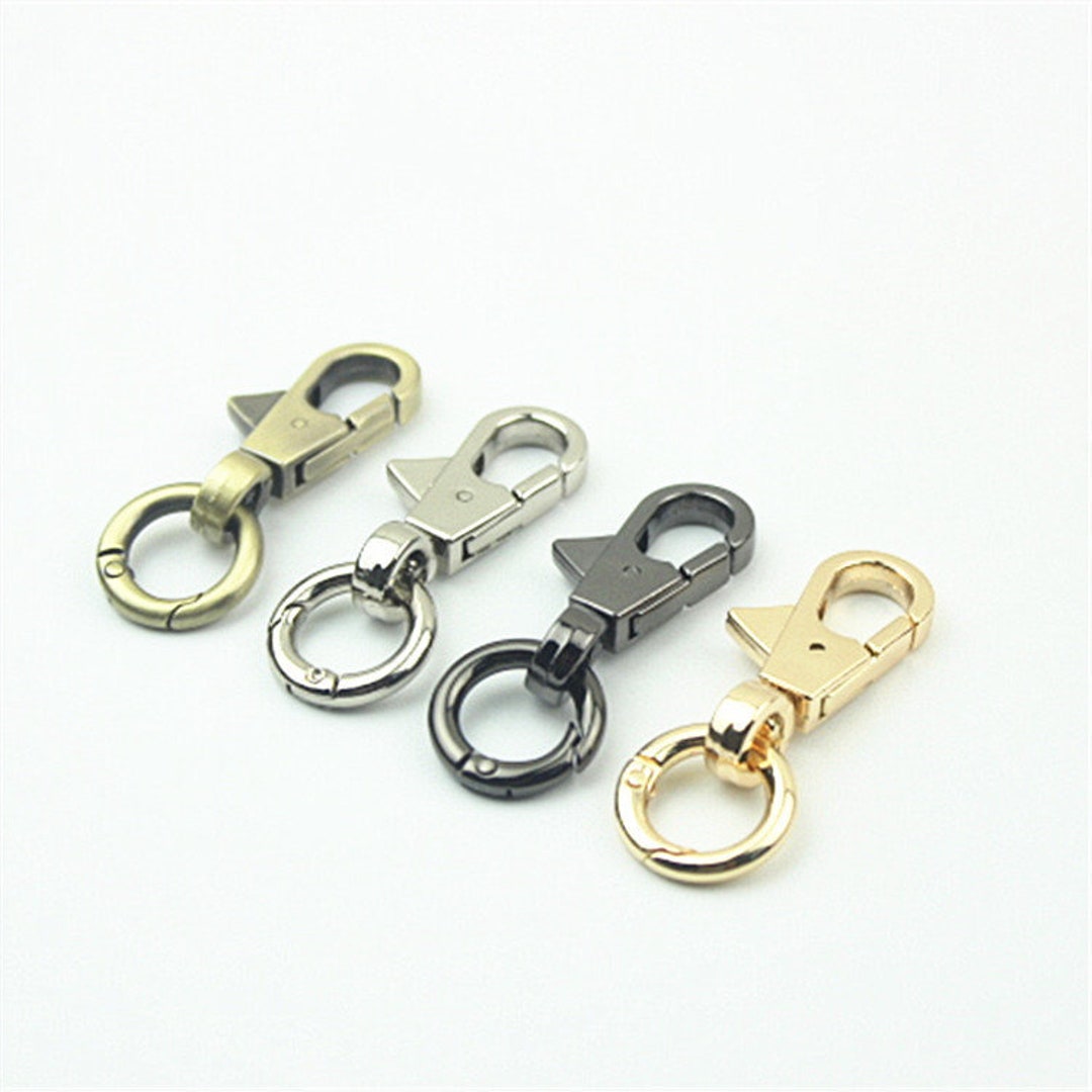 Swivel Lever Snap Hook 1/10pcs Bag Hardware Metal Spring - Etsy