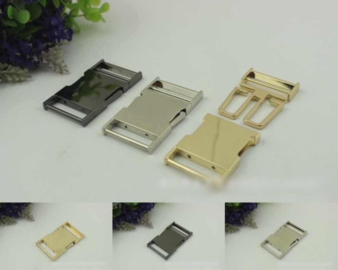 Metal Quick Release Side Buckle 32 Mm 1 1/4" Bag Hardware Dog Cat Kitty ...