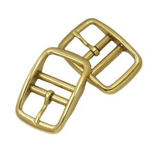 Solid Brass Pin Belt Buckle 1 1/8" 28 Mm Heavy Duty Bar Buckle Handbag ...