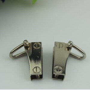 Handbag Connector Metal Clip Clasp Buckle Purse Strap Handles Connector ...