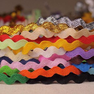 Color Wide Rick Rack Trim Lace - Etsy