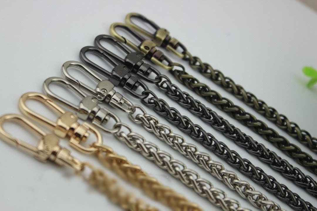 Purse Chain Bag Hardware Metal Crossbody Gold Silver Gunmetal Bronze ...