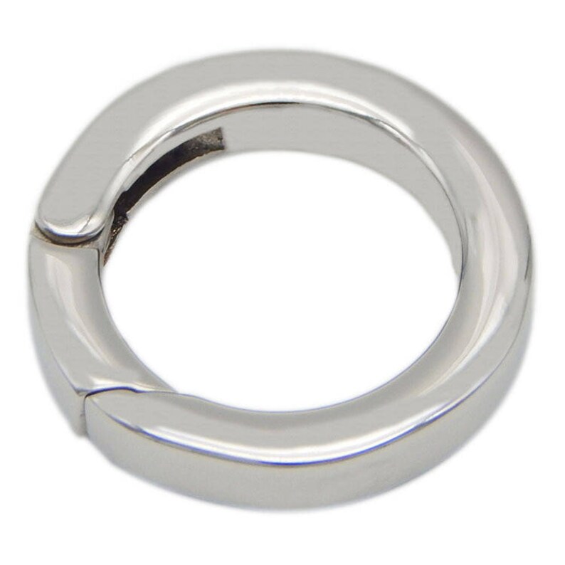 Spring Ring 3/4 20mm Surgical Stainless Steel Carabiner - Etsy