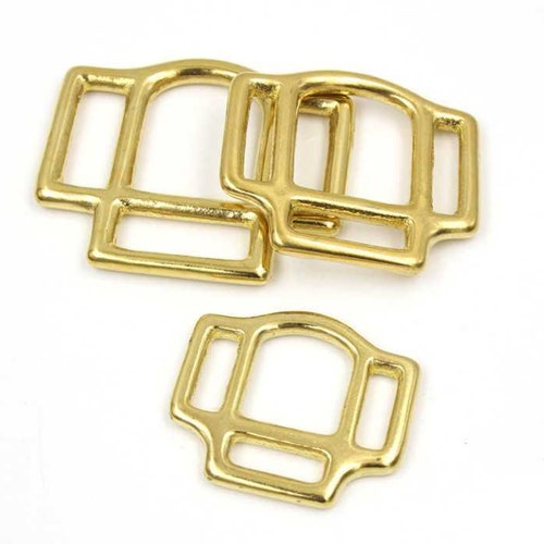 Solid Brass 3 Sided Halter Ring Harness Ring Buckle Horse - Etsy