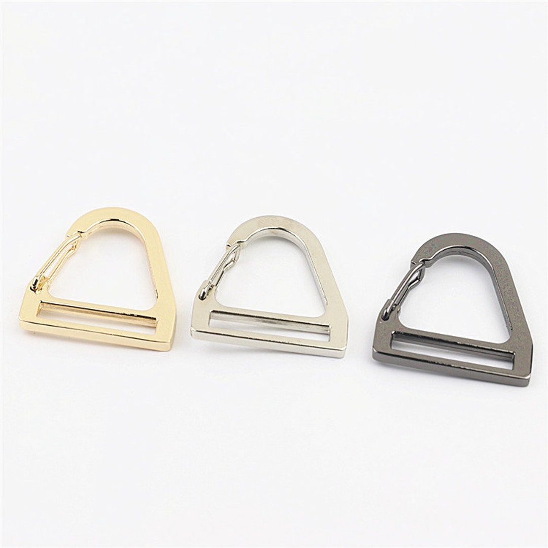 Strap Handles Connector 1/10 Pcs Bag Hardware Metal Lock Buckle Gold ...