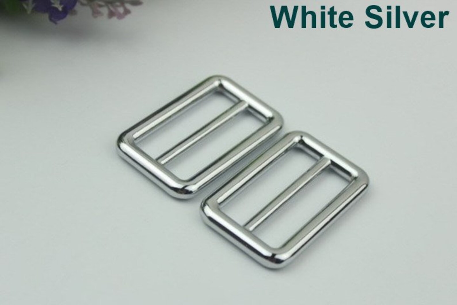 10pcs Strap Slider Bag Hardware Rectangle Double Loop Metal - Etsy UK