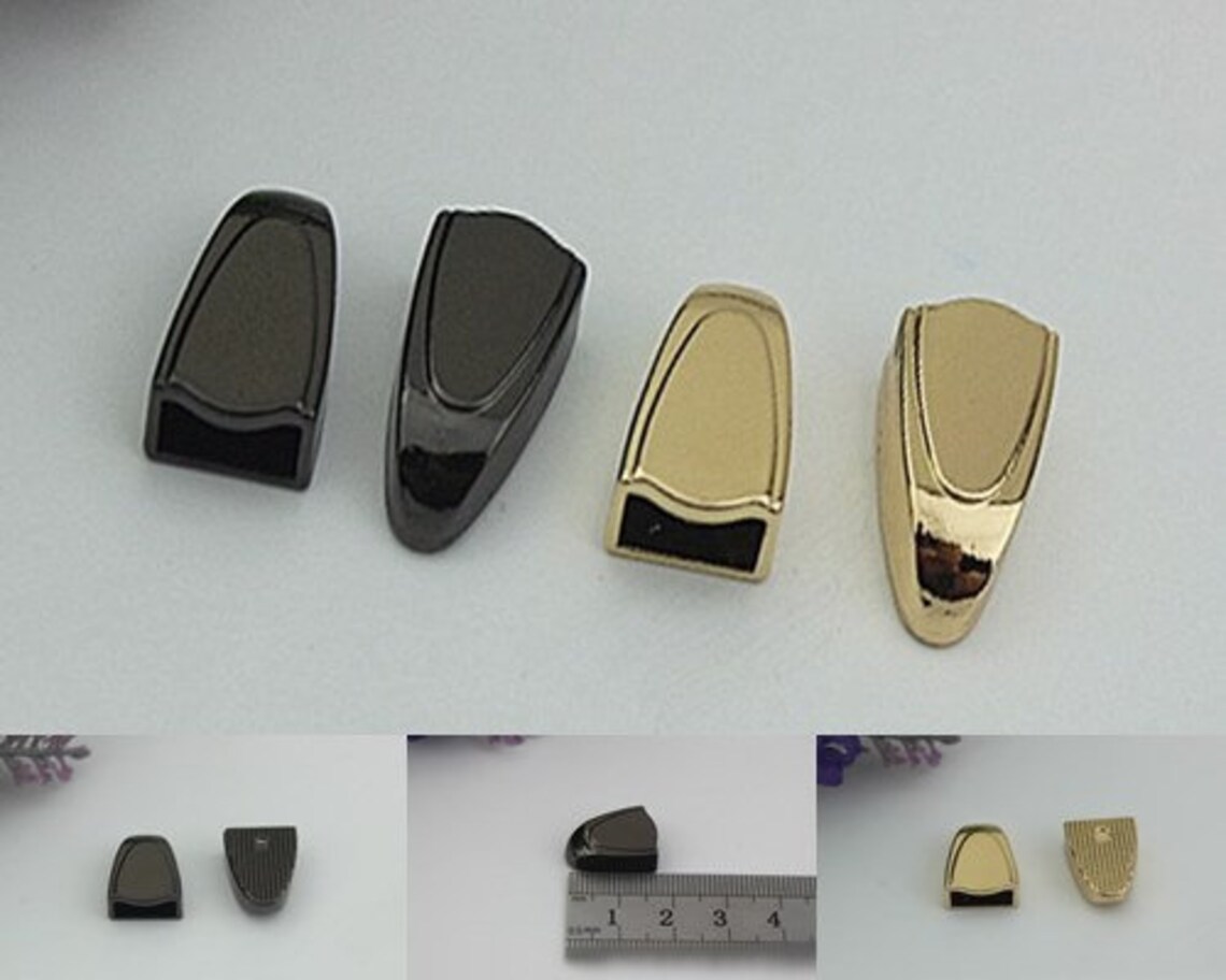 Zipper End Caps 10/100pcs Bag Making Hardware Metal Webbing | Etsy