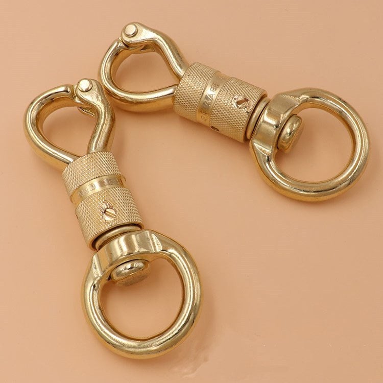 Solid Brass Twist Snap 27 x 105 mm 1 x 4 inch Hinged Panic | Etsy