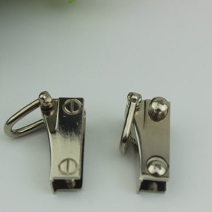 Handbag Connector Metal Clip Clasp Buckle Purse Strap Handles Connector ...