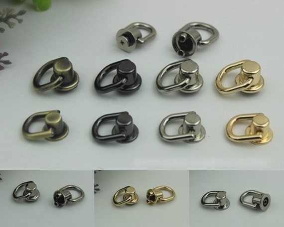 Strap Handles Connector Bag Hardware Metal Lock Buckle Gold | Etsy