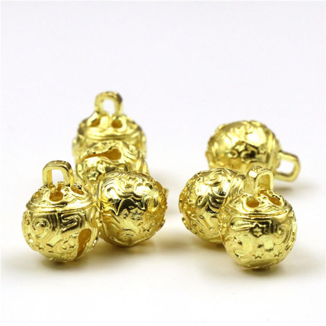 Solid Raw Brass Bell Round Ornament Ball 12mm 1/2 inch Copper | Etsy