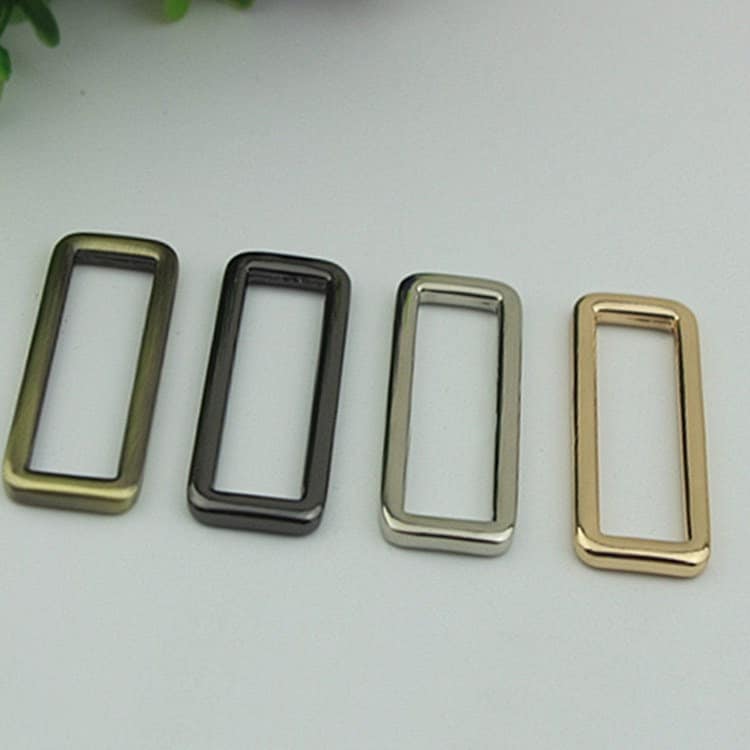 10pcs Strap Slider Bag Hardware Rectangle Single Loop Metal - Etsy
