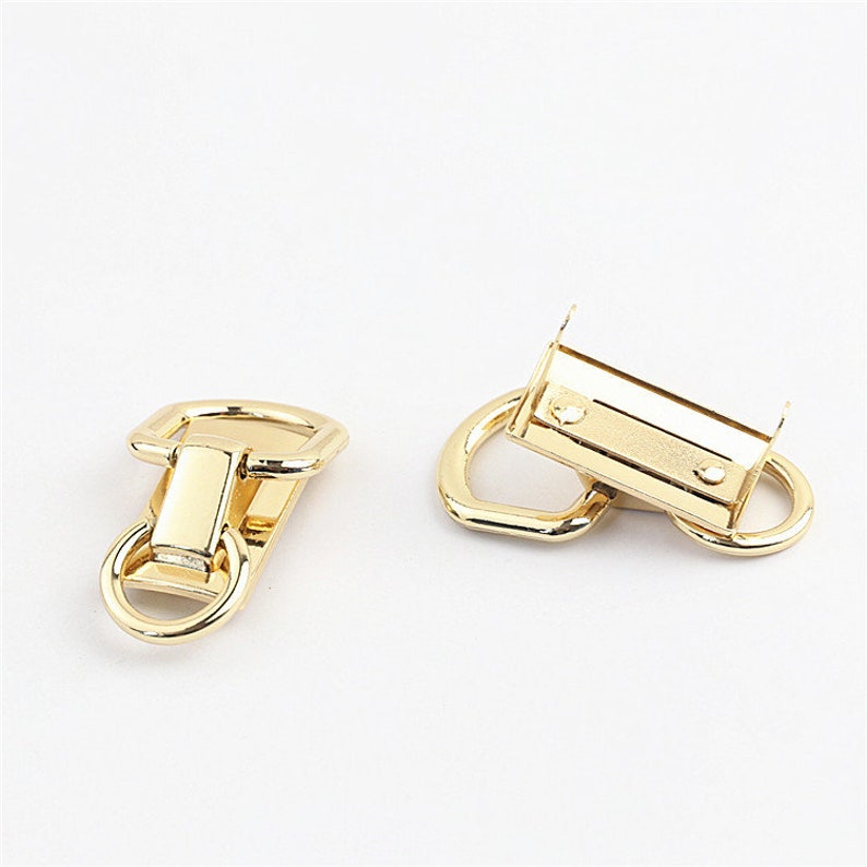 Strap Handles Connector 1/10 Pcs Bag Hardware Metal Lock - Etsy